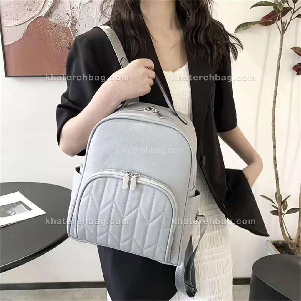 کوله پشتی چرم - کد : (22798) - خاطره